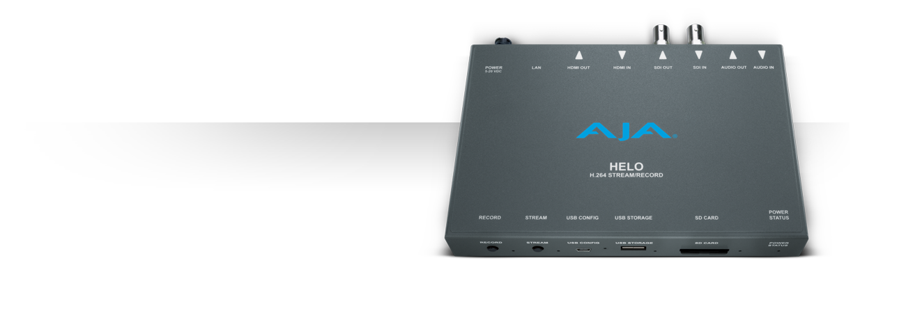 HELO - Products - AJA Video Systems
