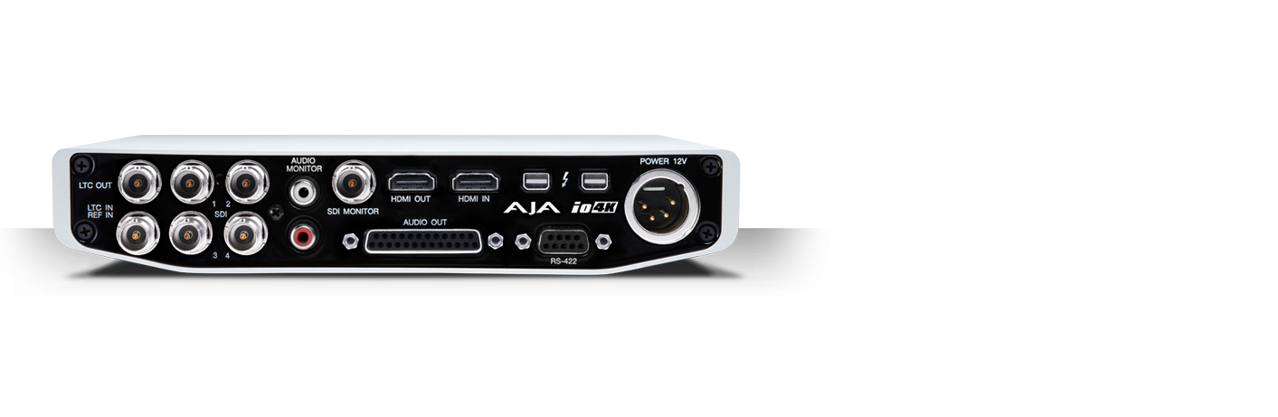 Io 4K - Io - Products - AJA Video Systems