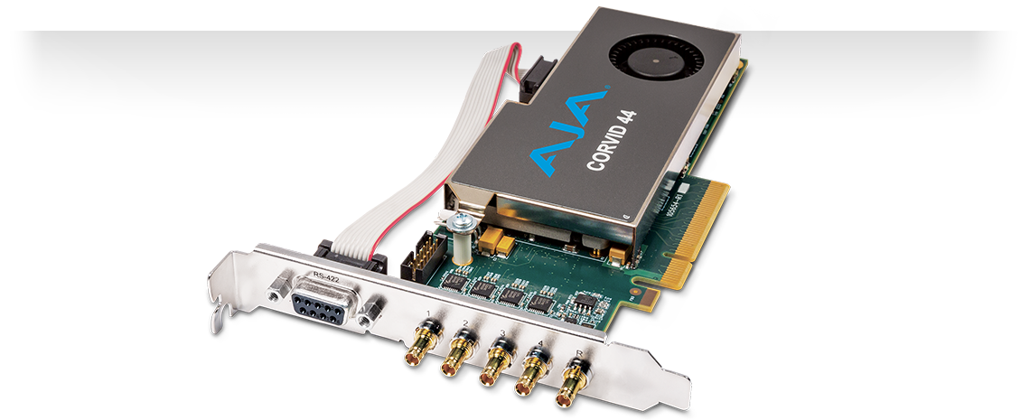 Corvid 44 - Flexible Multi-Format I/O - Developer - Products - AJA ...