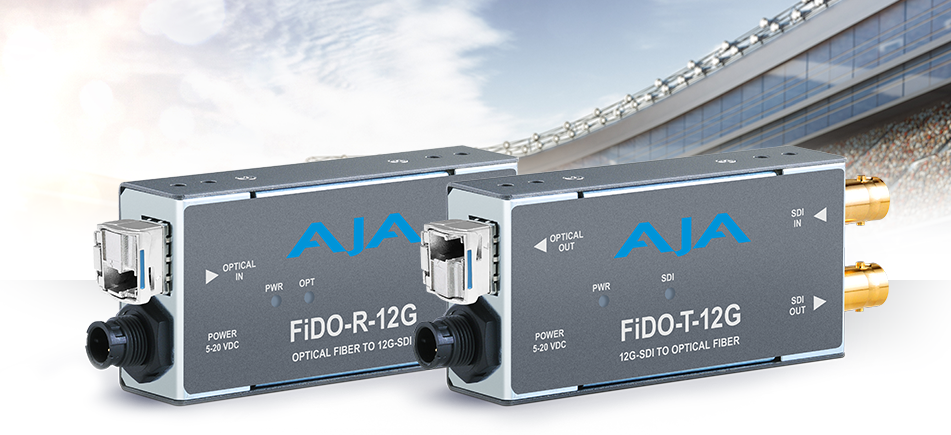 AJA Introduces New FiDO 12G SDI/Optical Fiber Mini-Converters at IBC ...